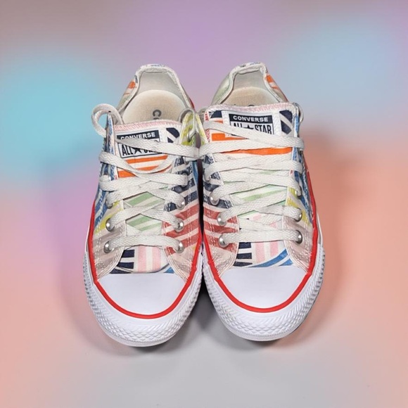 Converse | Shoes | Unisex Converse All Star Pastel Rainbow Canvas ...